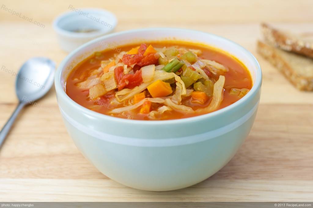 Cabbage Fat Burning Soup Recipe