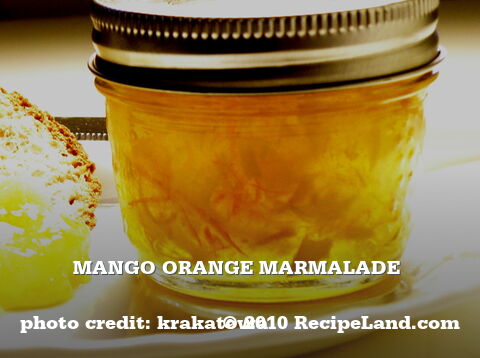 Mango Orange Marmalade recipe | RecipeLand.com