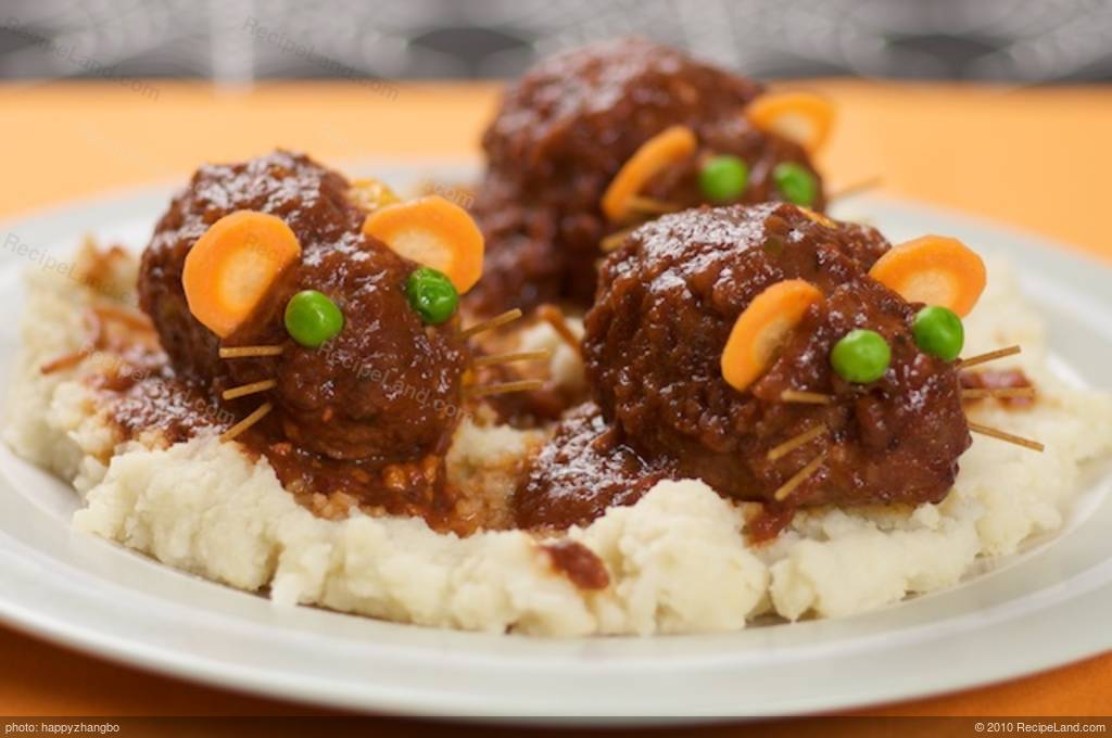 Baked Bloody Rats Halloween Meatloaf Recipe Baked Bloody Rats Halloween Meatloaf Recipe